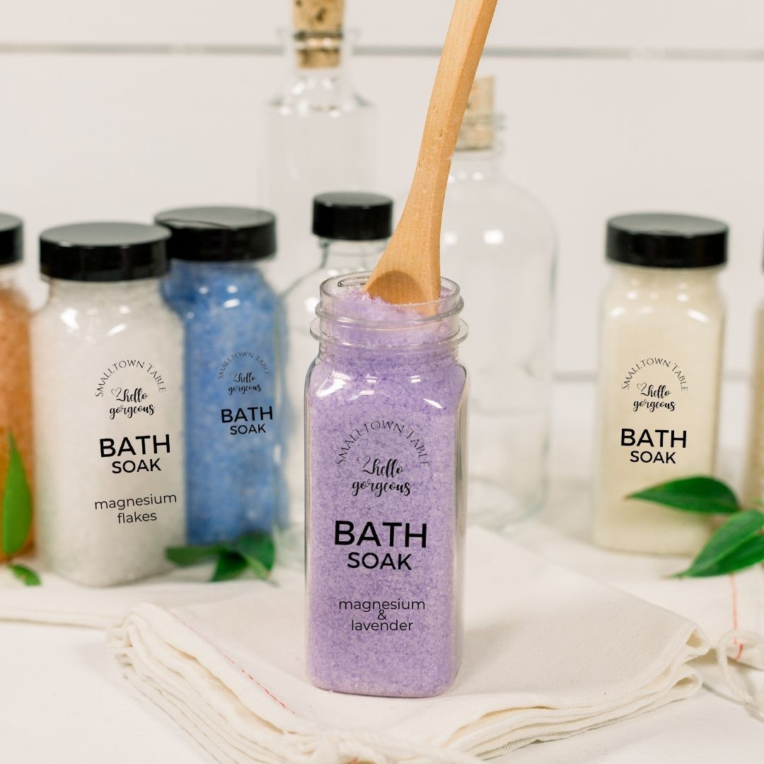 Free Sample Magnesium Bath Salt Soak - Well Being & Self Care for Women ...